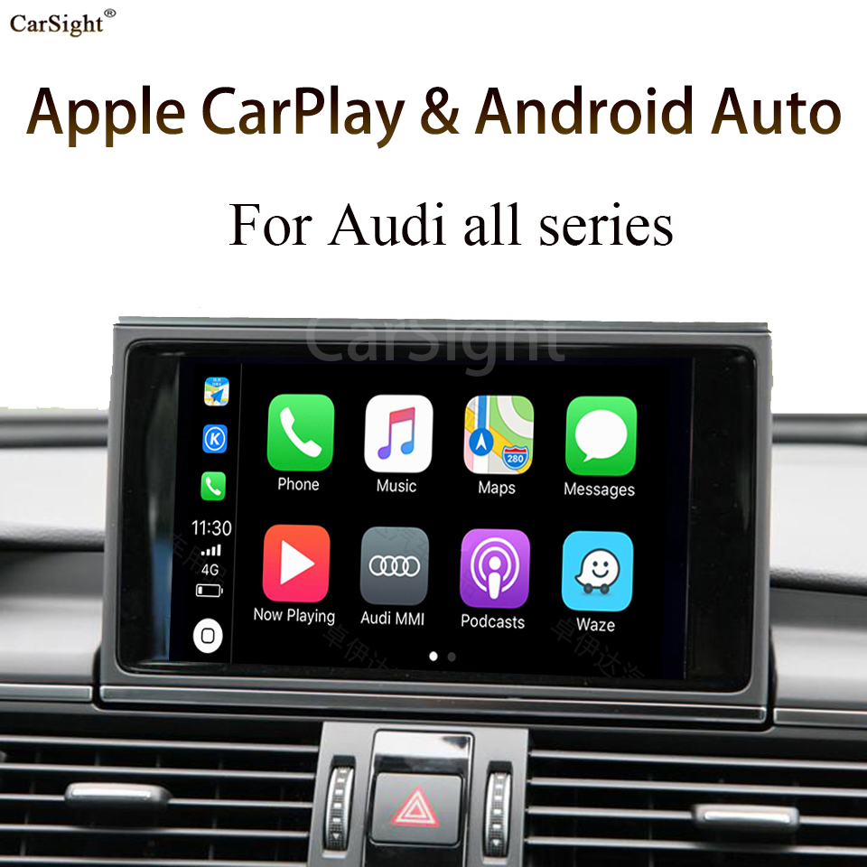 Android, Apple Carplay, Audi MMI, 2G, 3G, 4G, A1, Q2, A3, Q3, A4, A5, Q5, Q7, A8 – Audinavi